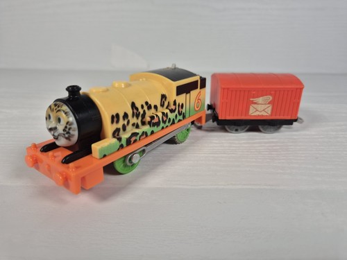Trackmaster Percy Animal Party Thomas The Tank Engine Battery Train ...