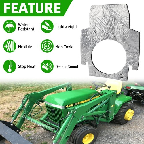 For John Deere 316 / 318 / 420 Firewall Heat Resistant Isolator Foam ...