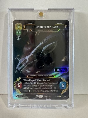 Star Wars Unlimited The Invisible Hand SERIALIZED 009/250 Jump to ...