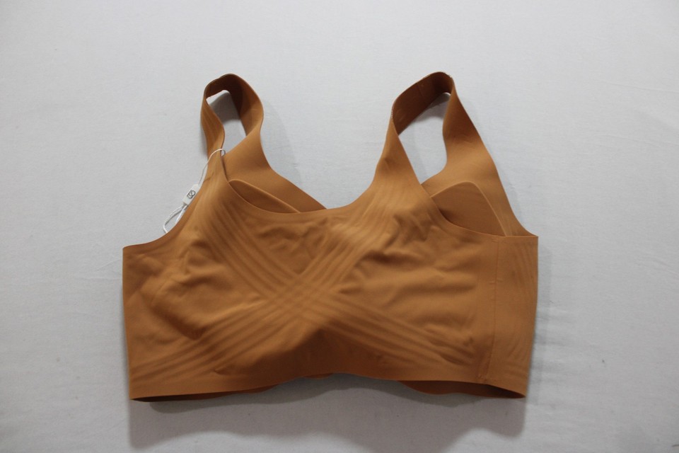 Soft Intention Women's Jelly Wireless Seamless T-shirt Bra EH6 Caramel ...