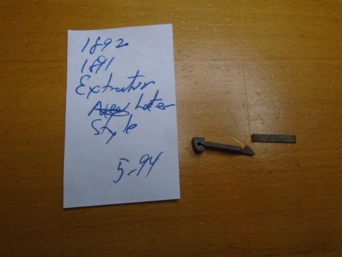 Marlin Model 1891 1892 1897 39 20 29 37 47 (Later Style) Extractor ...