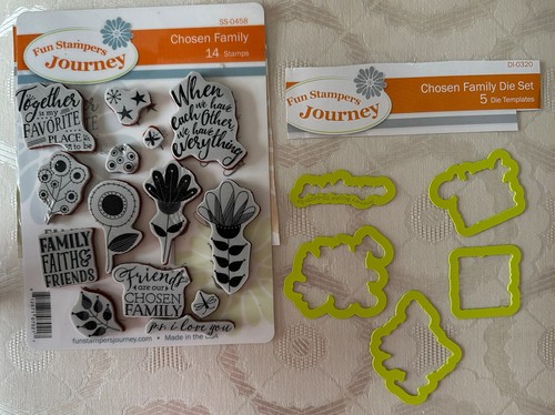 Fun Stampers Journey Stamp Set and Dies-Chosen Family | eBay