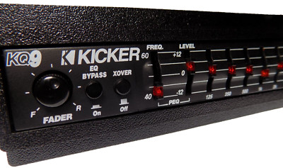 Kicker KQ9 Replacement Face Plate Bezel Trim Ring 3D Printed Equalizer ...