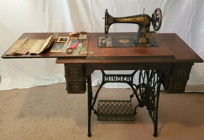 Sewing Machines - Singer Sphinx Treadle Sewing Machine