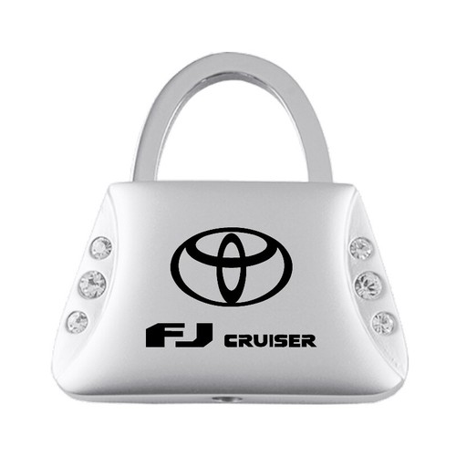 Toyota FJ Cruiser Jeweled Purse Key Fob (Silver) | eBay