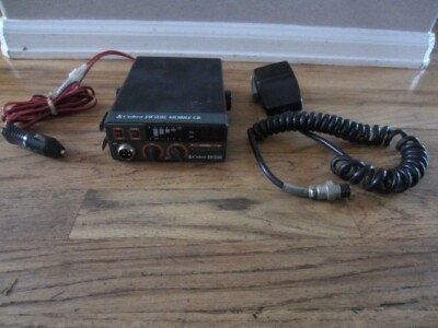 Cobra 19 ULTRA CB Radio 40 Channel Compact Vintage w Mic Tested Works ...