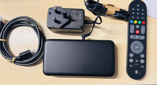 EE TV Box Mini 4K Set-Top Box Freeview Dolby Atmos HDR With Remote and ...