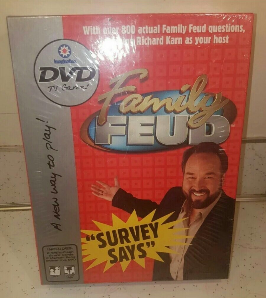 Family Feud Dvd Tv Game 2004 New | eBay