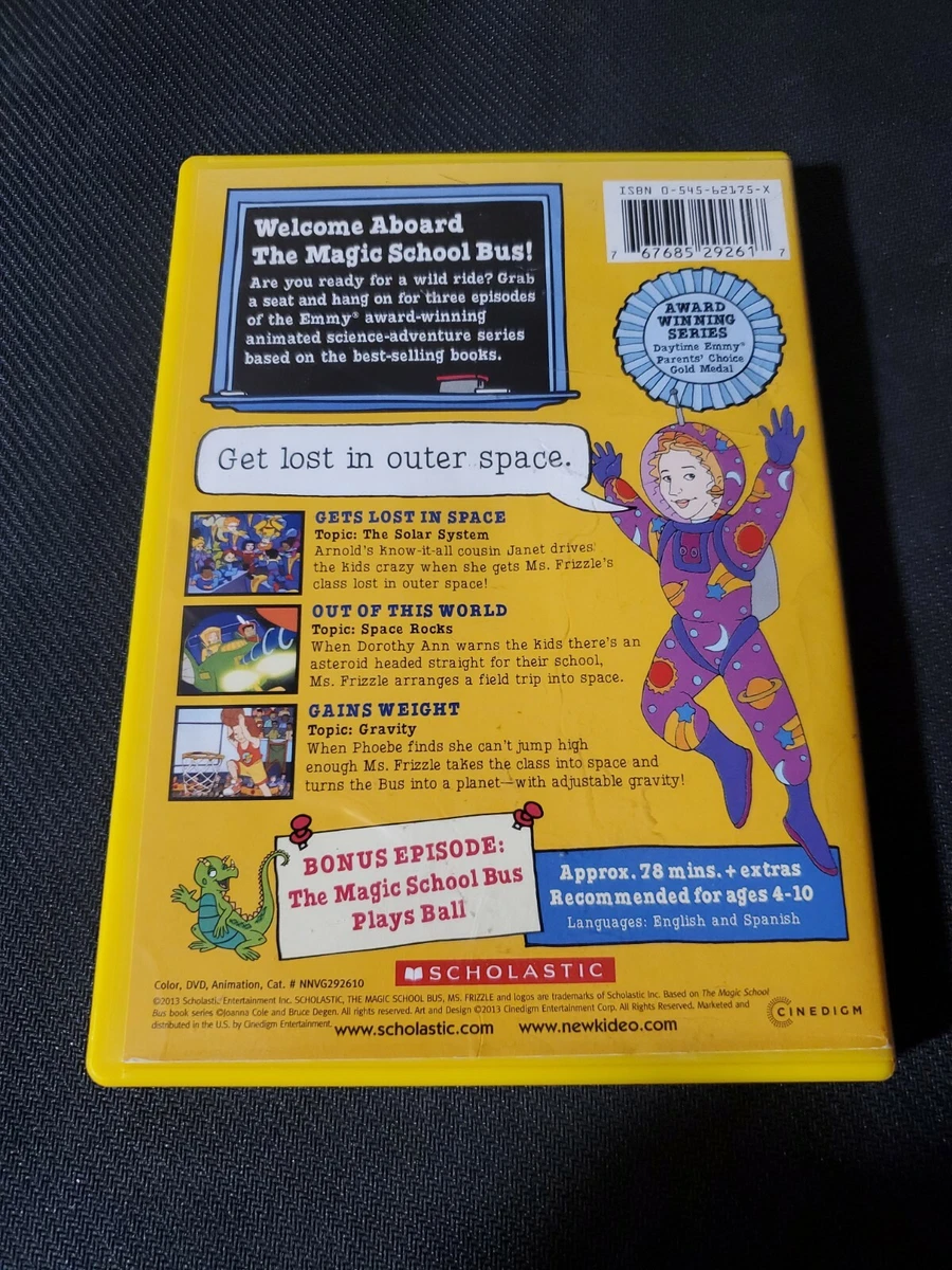 Magic School Bus Gets Lost In Space Dvd