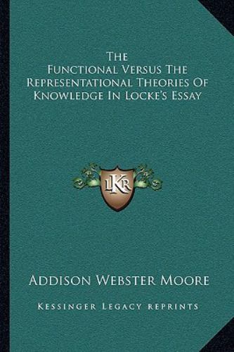 Functional Versus the Representational Theories of Knowledge in Locke's ...