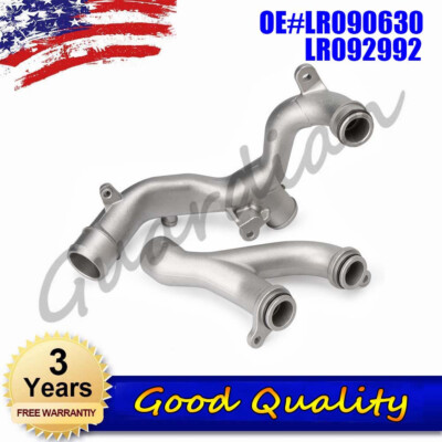 LR090630 LR092992 Upgrade Coolant Pipe Kit For Jaguar XF XJ F-Type Land ...