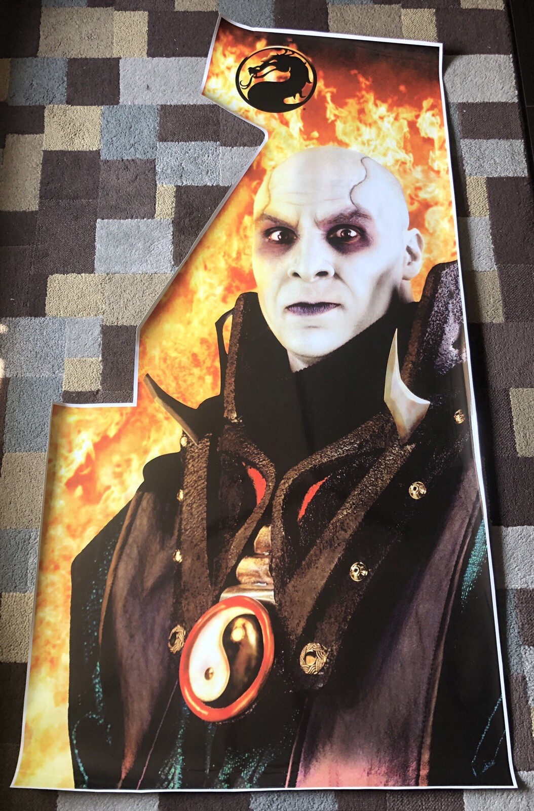 Mortal Kombat 4 Arcade Side Art Artwork MK4 | Grelly UK