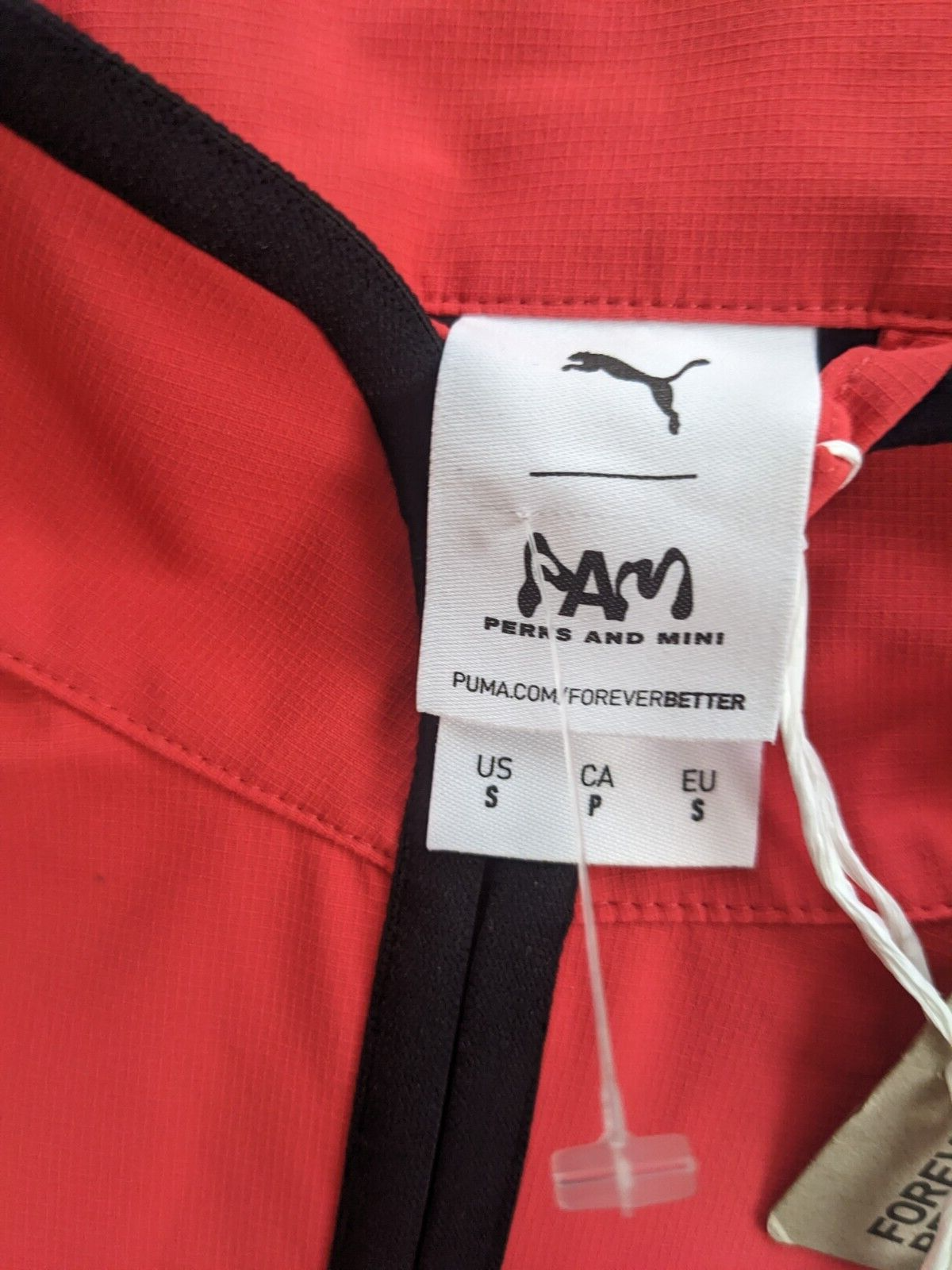 Puma P.A.M. Zip Up Jacket Size SMALL Athletic Outerwear Collaboration ...