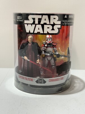 Star Wars Order 66 Target Exclusive Emperor Palpatine & Commander Thire ...