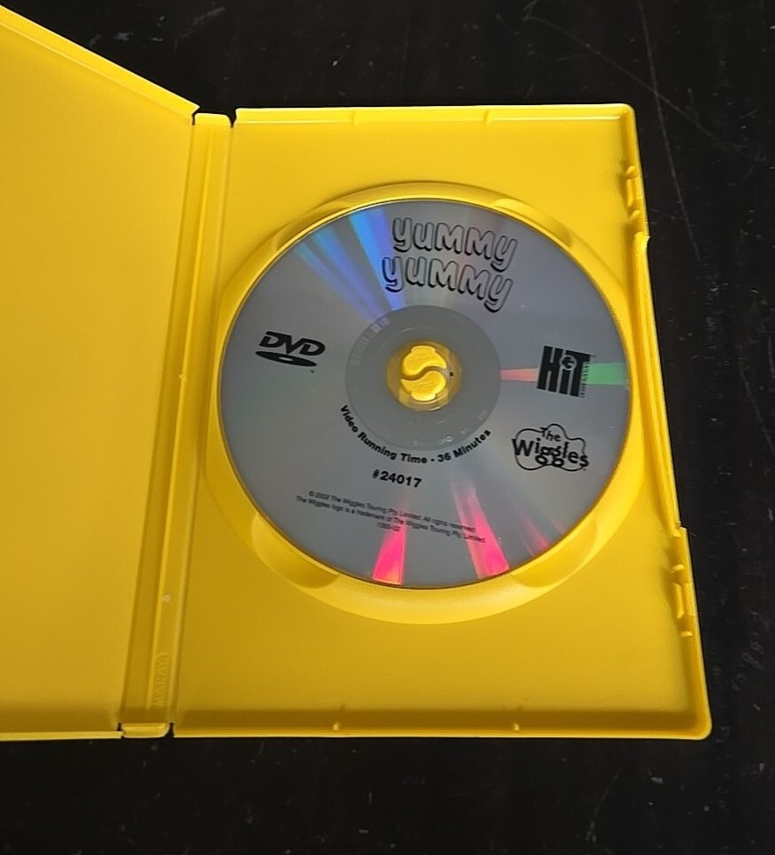 The Wiggles Yummy Yummy DVD with Original Cast and Cover Case ...