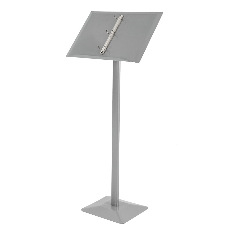Standing Page Flip Menu Display Rack Ring Binder Stand Floor Standing ...