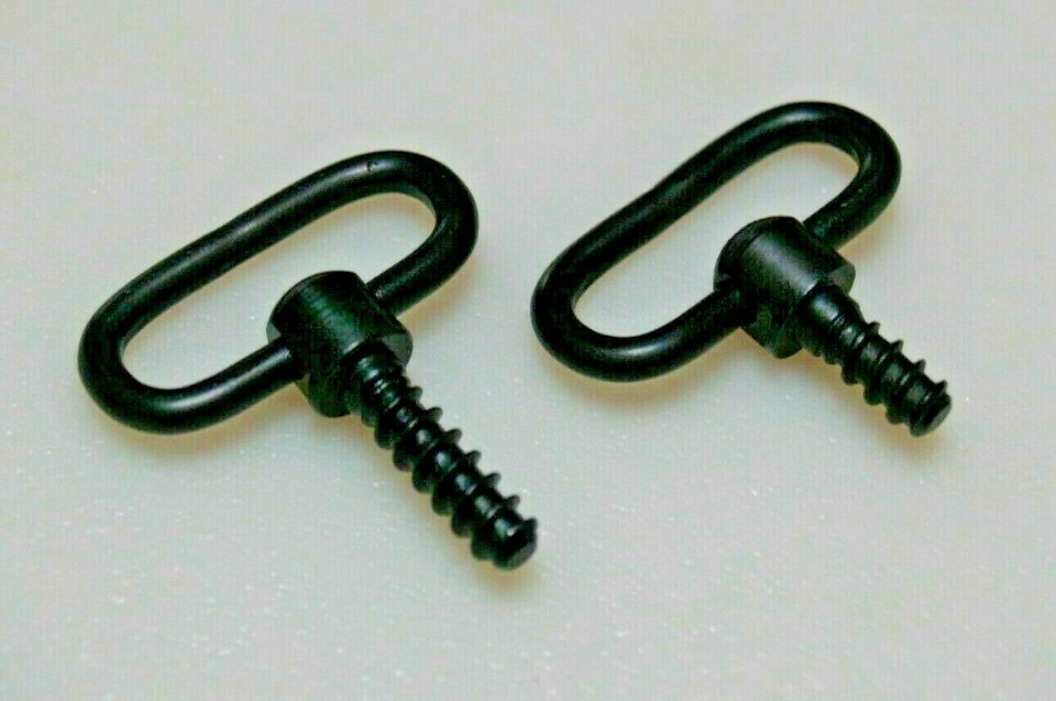 Rifle Sling Mounting Set Steel 1" Swivels & Screw Stud Base Kit 4512 | eBay
