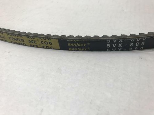 Bando Power Ace 5VX800 Oil and Heat Resistant Cogged V-belt for sale ...