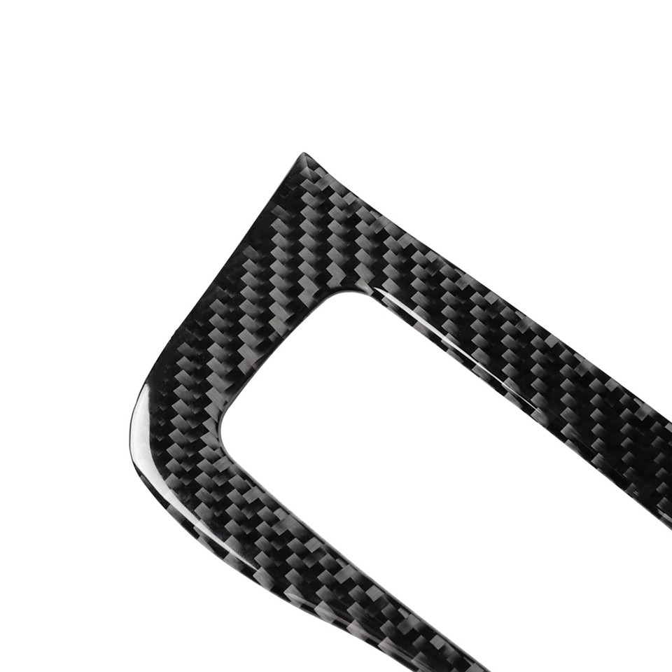 6Pcs Carbon Fiber Window Lift Switch Panel Trim Sticker Fit For Tesla ...