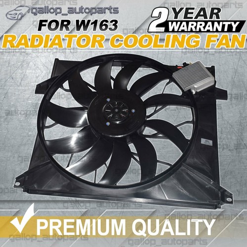 Radiator Cooling Fan 850W for Mercedes M-CLASS W163 ML55 AMG ML270 ...