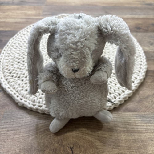 Bunnies By The Bay Gray Bunny Rabbit Plush Floppy Ears 9” Fluffy ...