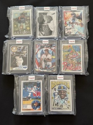 2021 Topps Project 70 Card Lot Bo Jackson Mike Schmidt Nolan Ryan ...