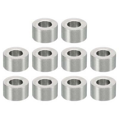 M5 Stainless Steel Spacers, 10 Pcs Metal Spacers 5.2mm ID x 10mm OD x ...