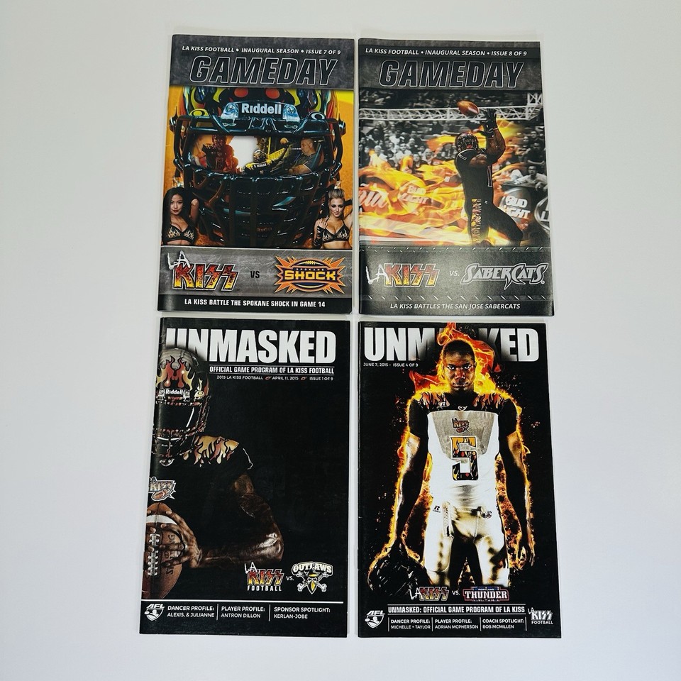 LA KISS 2014 Inaugural Season Demon Spaceman Catman Starman Bobblehead ...