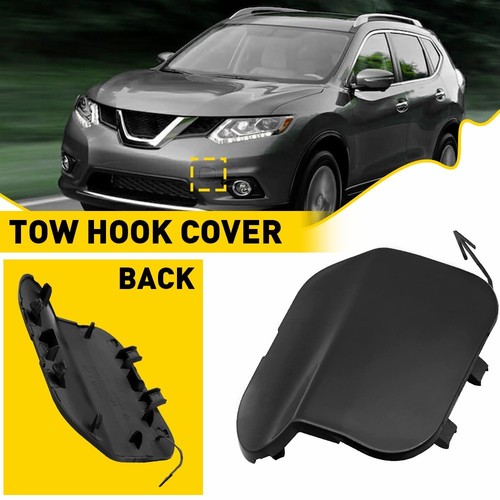 622A0-4BA0A Fit Nissan 2014-2016 Rogue Front Bumper Tow Hook Cover US ...