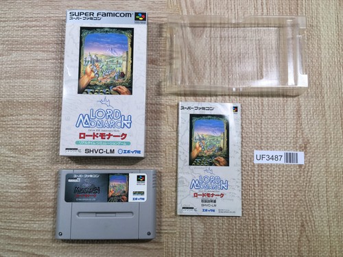 UF3487 Lord Monarch BOXED SNES Super Famicom Japan | eBay