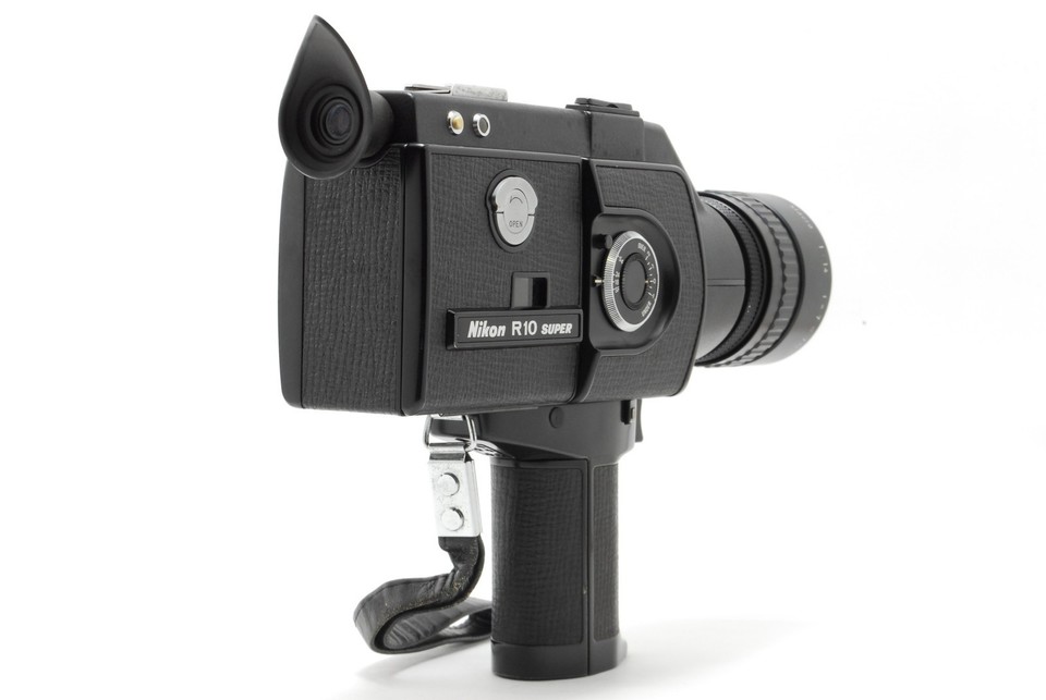 [Near MINT] Nikon R10 Super 8mm Cinema Movie Film Camera 7-70mm F1.4 ...