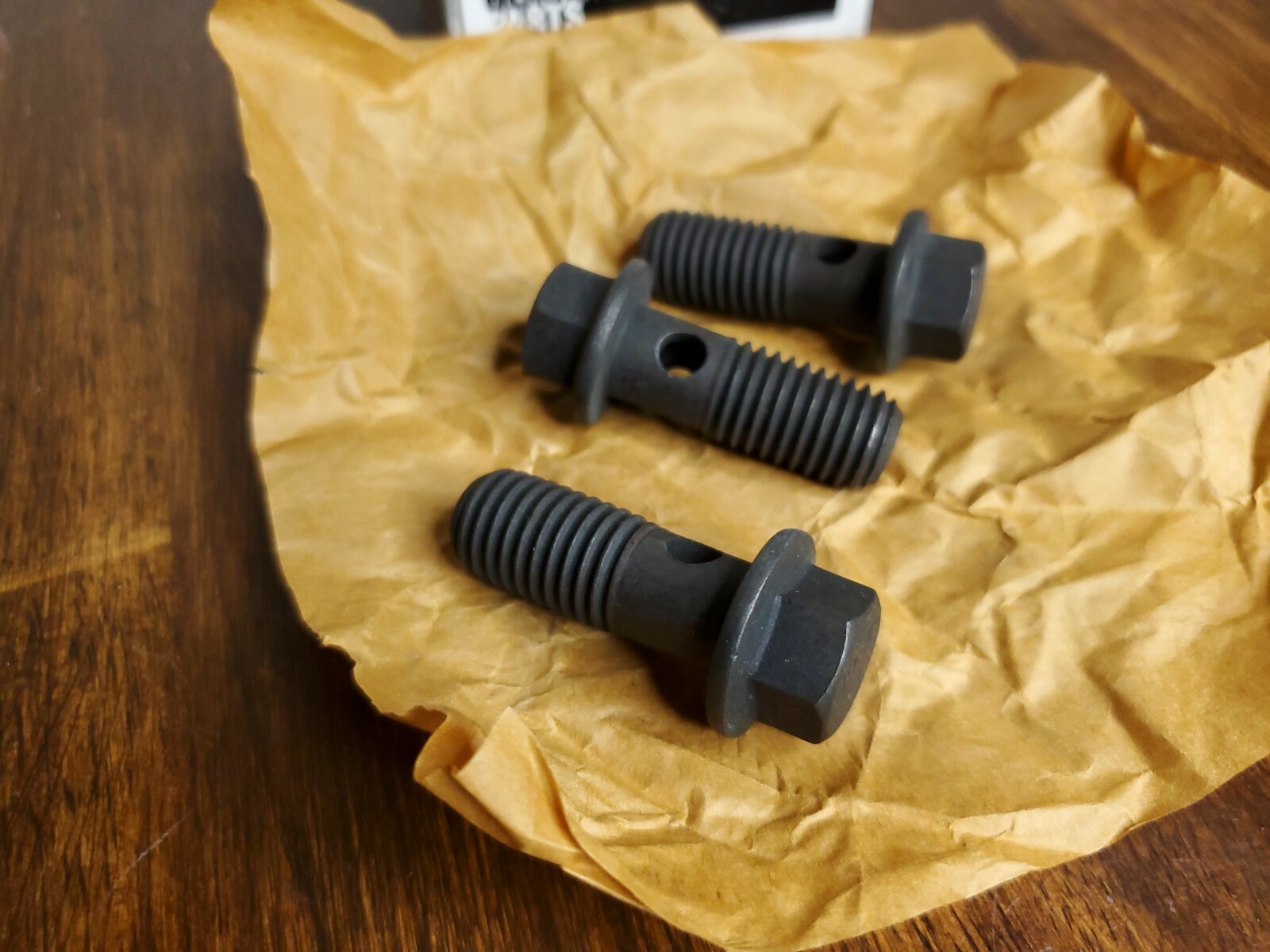 (3) Genuine CUMMINS Hex Flange Head Cap Screws for Piston cooling Jets ...