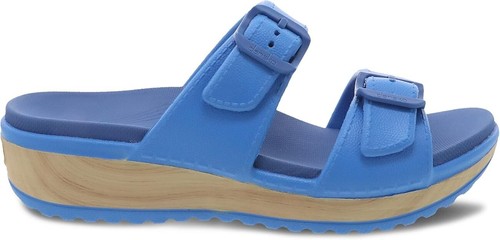 Dansko Women's Shoes Sandal Slide Kandi Blue Mule Medium 36 37 38 39 40 ...