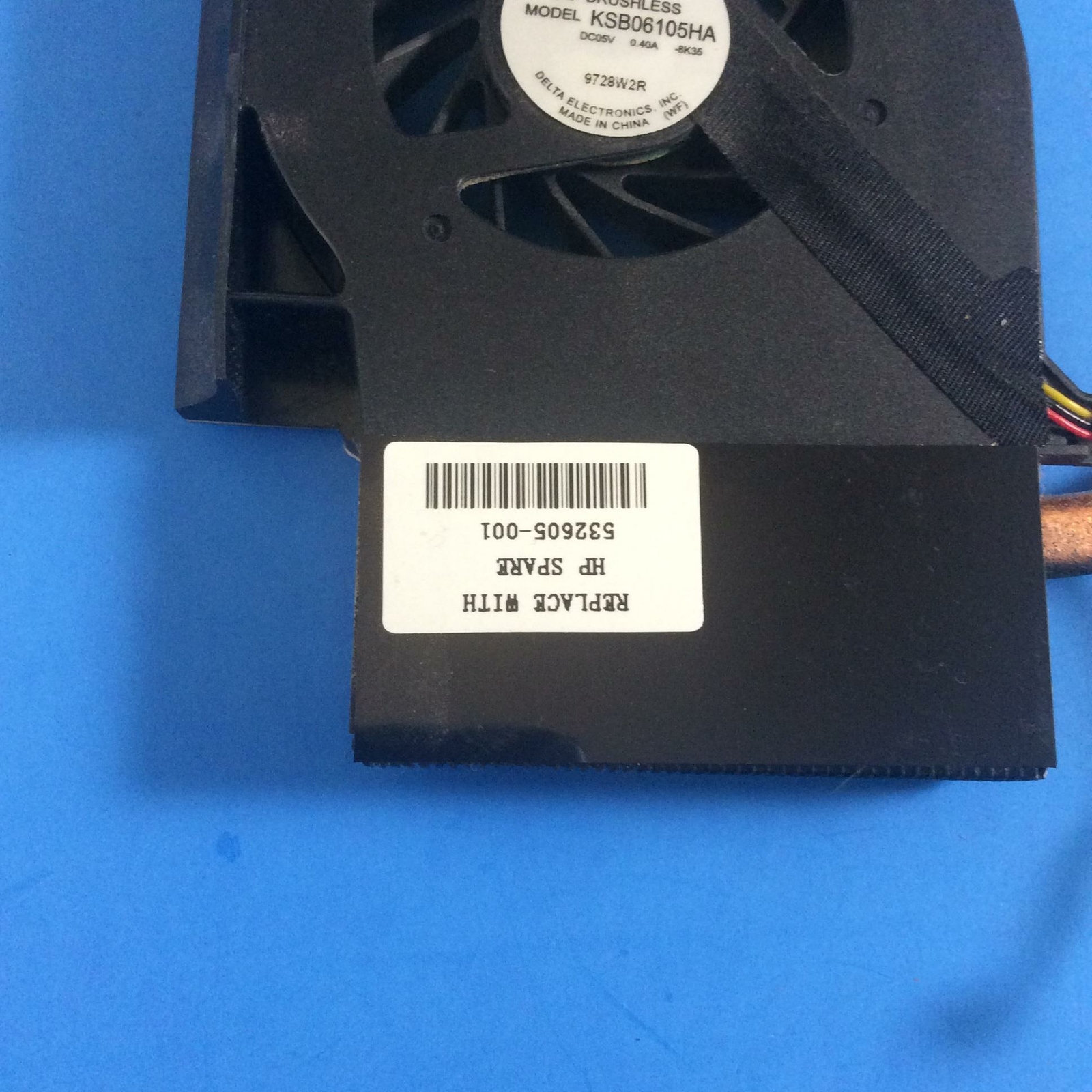 HP G71-329WM 17.3" G71 G61 CPU Cooling Fan w/ HeatSink 532605-001 ...