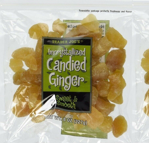 Trader Joe's Uncrystallized Candied Ginger Dried Fruit | eBay