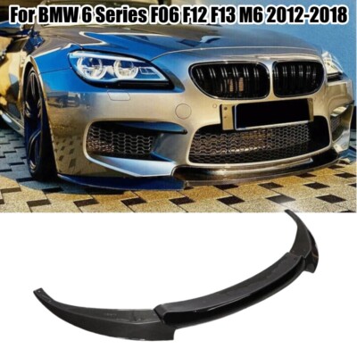 Carbon Front Bumper Lip Spoiler Splitter for BMW 6 Series F06 F12 F13 ...