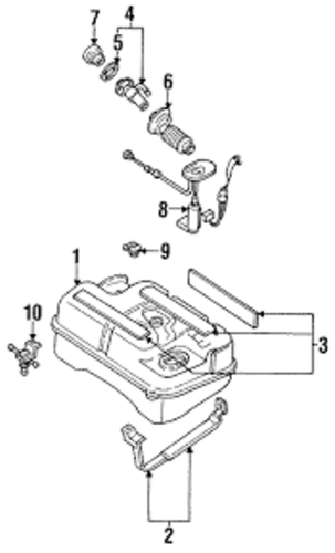 MAZDA Genuine OEM RX-7 89-92 FC3S Fuel Tank Level Sensor Sending | eBay