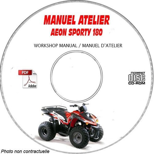SPORTY 180 - Manuel Atelier CDROM AEON Anglais Expédition - --, Support ...
