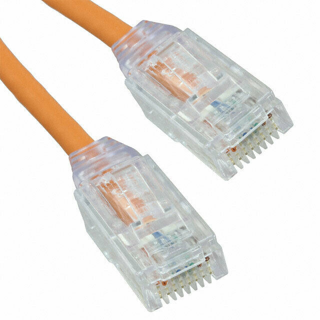 1 x Panduit Cat6 7ft Network Cable 7ft U/UTP (UTP) Orange - Network ...