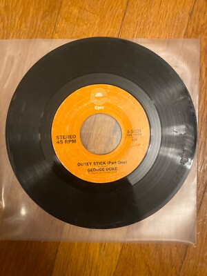 George Duke Dukey Stick Vinyl 45 RPM | eBay