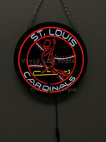 Saint St. Louis Cardinals Vivid LED Neon Sign Light Lamp Cute Super ...