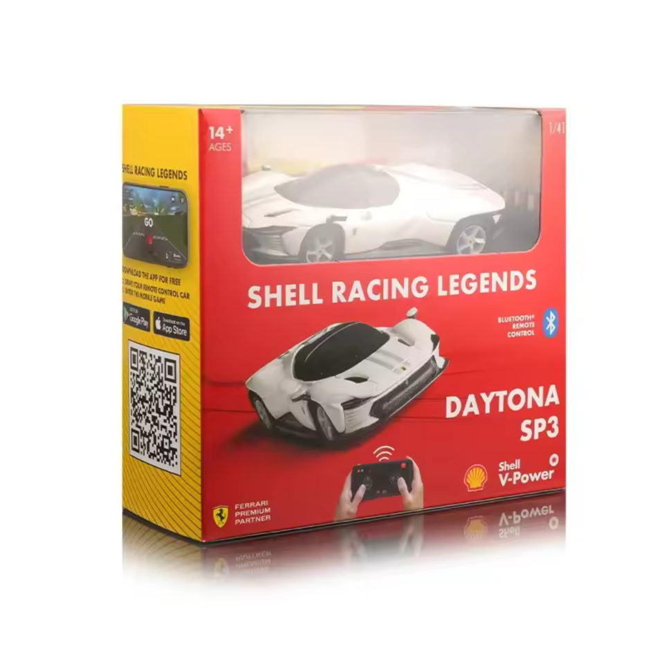 Shell Racing Legends - Ferrari Daytona SP3 - Bburago Bluetooth RC Car ...