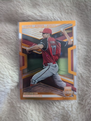 2023 Panini EEE Status Travis Sykora Washington Nationals Card #142 125 ...