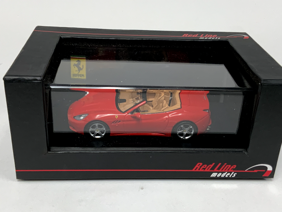 1/43 Red Line Ferrari California Top Unten IN Rosso Corsa Rot RL174 ...