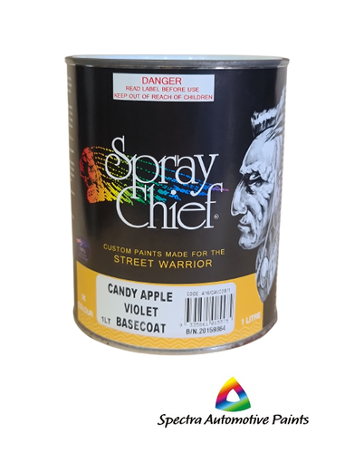 Spray Chief Candy Apple VIOLET Pre Mixed 1Lt, Not DNA or House of Kolor ...