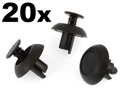 20x Toyota Engine Cover Clips- Plastic Trim Fasteners for Motor Shields ...