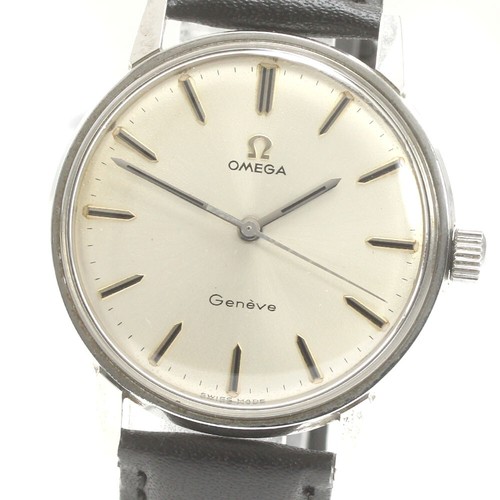 OMEGA Geneve 135.011SP Cal.601 Silver Dial Hand Winding Men's Watch ...