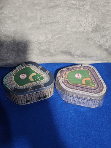 new york yankees stadium tin park field replica display yankee baseball ...