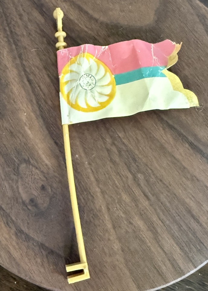 She-Ra Crystal Castle Flag Pole 1984 Mattel Vintage Gold Replacement ...