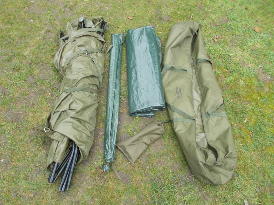 Advanta Protector MZ Shelter fishing brolly bivvy CARP FISHING SET UP ...